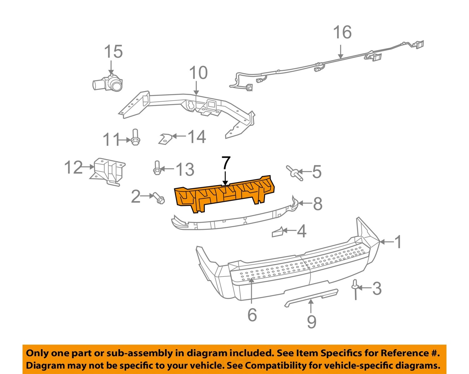 Dodge CHRYSLER OEM 07-11 Nitro Bumper Face-Foam Impact Absorber Bar ...