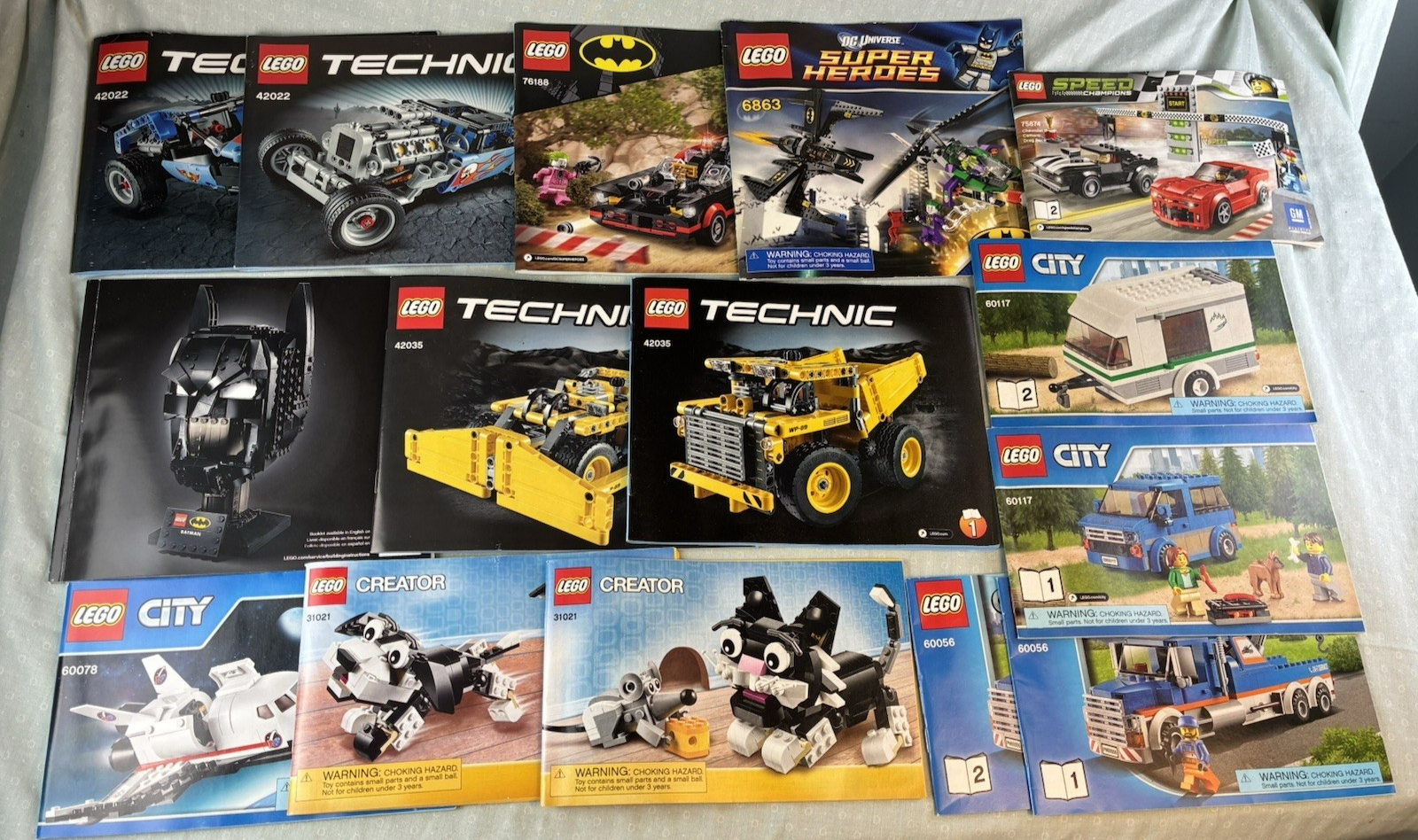 Mixed Lot of 15 Various LEGO Instruction Booklets Manuals Only | eBay