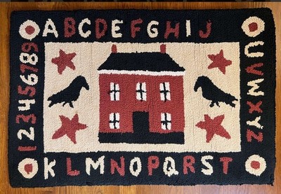 Primitives - Folk Art Hook Rug