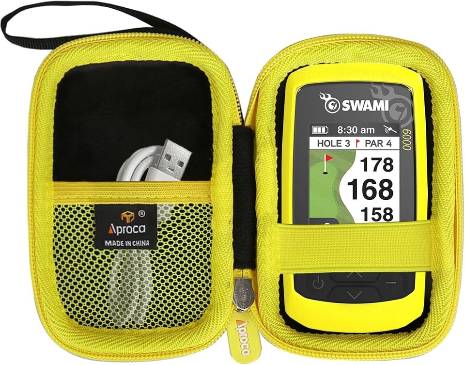 Hard Travel Storage Case, for Izzo Swami 6000 Golf GPS and Swami 4000 ...