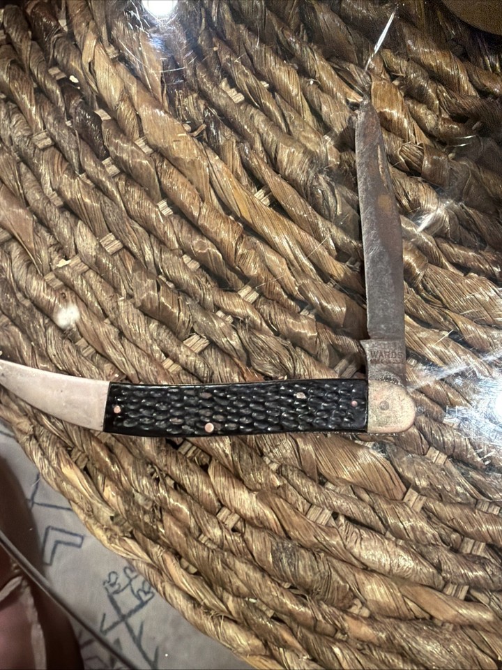 Wards USA Vintage Single Blade Knife Rare D | eBay