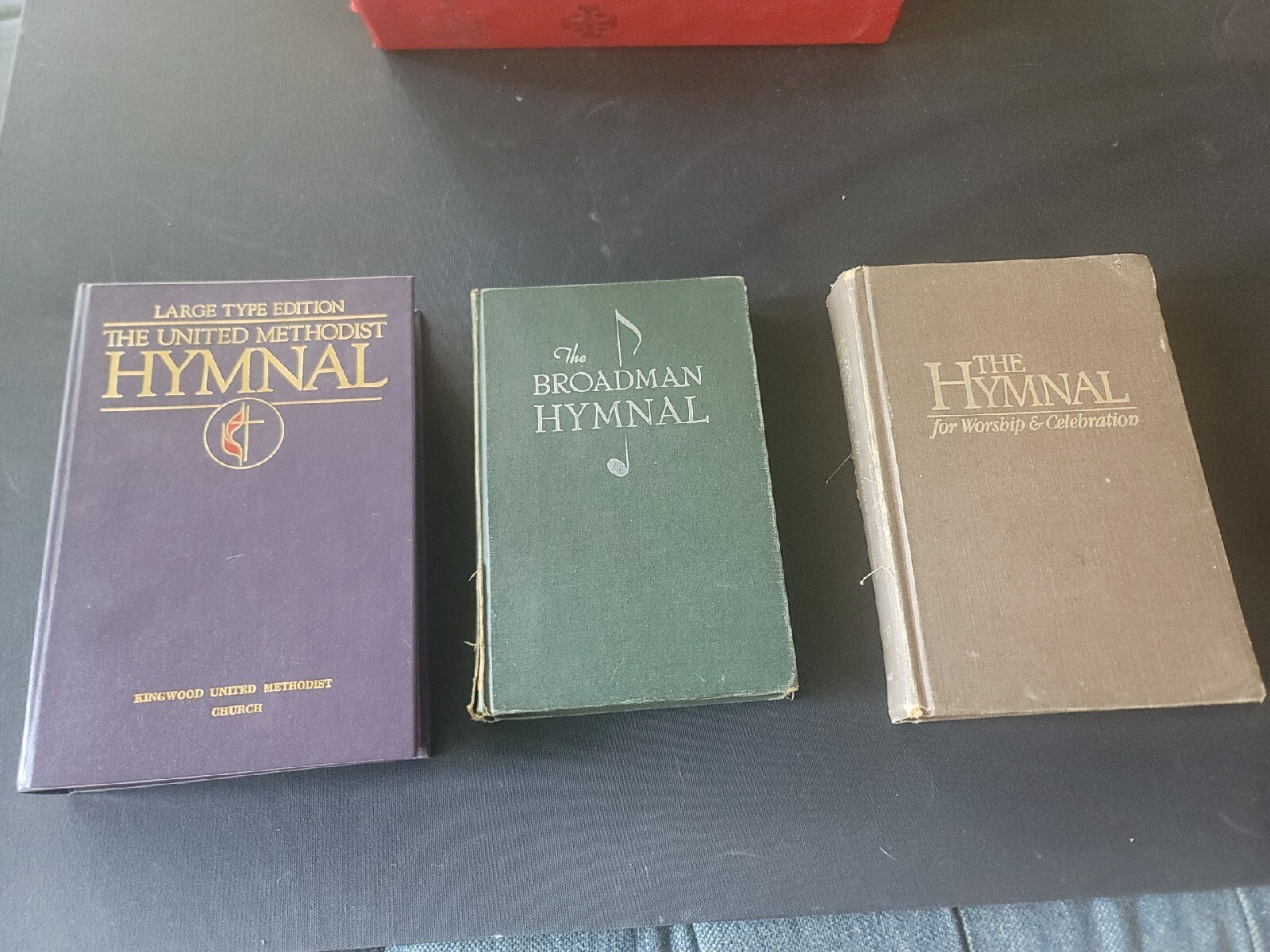 The Broadman Hymnal 1940 Lot of 3 Large TYPE United Methodist Hymnal | eBay