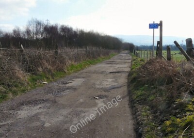 Photo 6x4 Track to Great Wood Broadbottom Private potholed road but ...