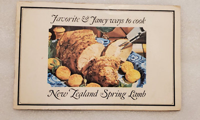 The New Zealand Lamb Cookbook Book | eBay