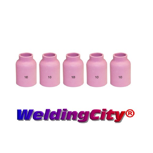 WeldingCity® 5-pk TIG Welding Large Gas Lens Ceramic Cup 53N88 #10 | US ...