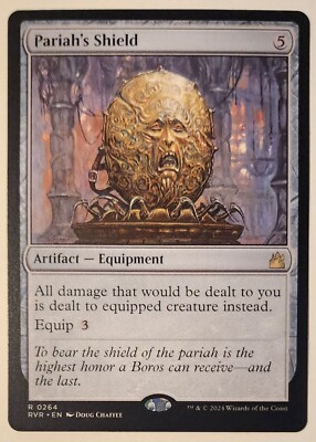 MTG - Pariah's Shield - RVR 0264 - Ravnica Remastered - Rare | eBay