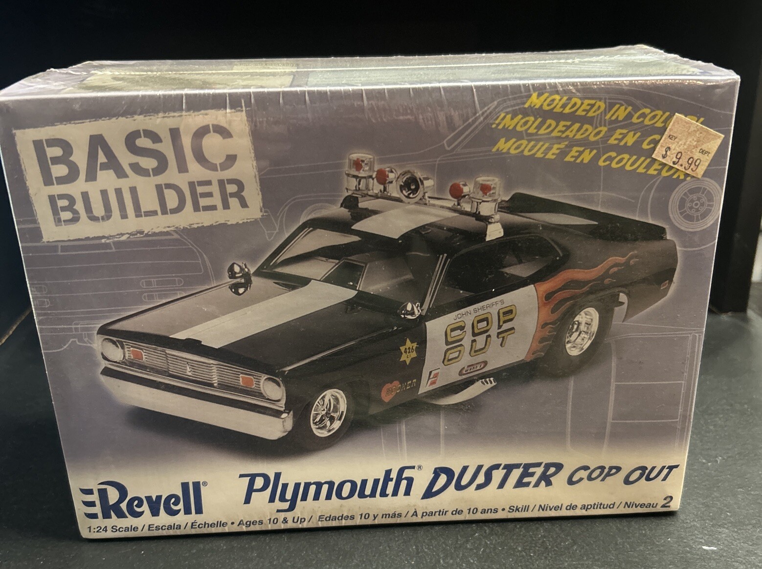 Revell Plymouth Duster COP OUT FUNNY CAR 2006 Sealed Model #85-0853 1/ ...