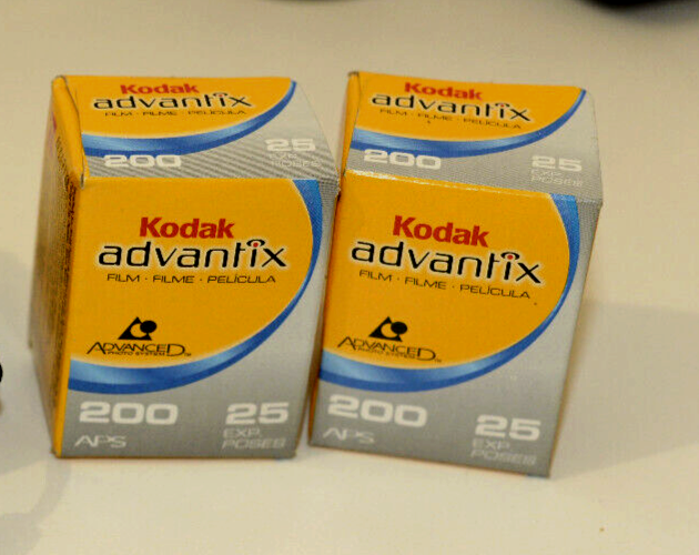 Kodak Advantix APS Film ISO 200 unopened & Kodak Adnantix 2100 Auto ...