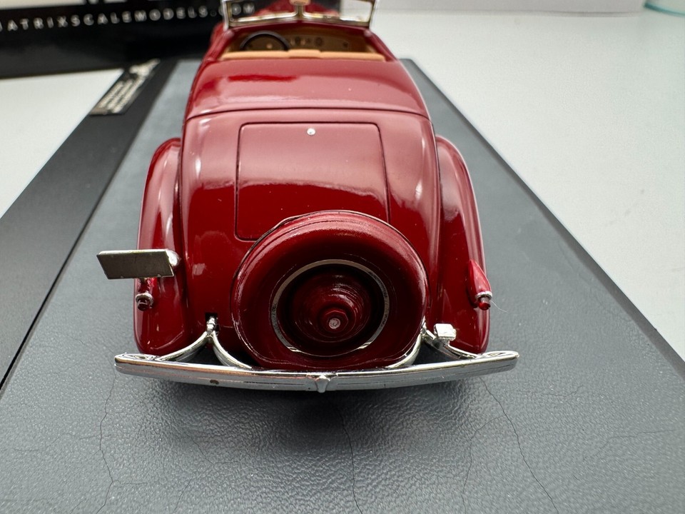 Duesenberg SJ Matrix 1/43 SWB 1935 Red #409 | eBay