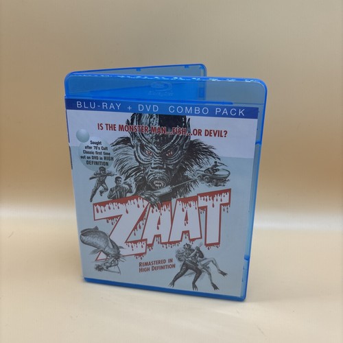 ZAAT (Blu-ray + DVD Combo Pack, 2012, 2-Disc Set) RARE Horror OOP FREE ...