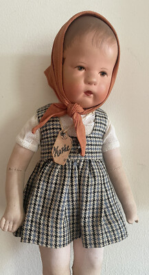 Kathe Kruse Antique 14” Doll with Paper Tag Mint | eBay