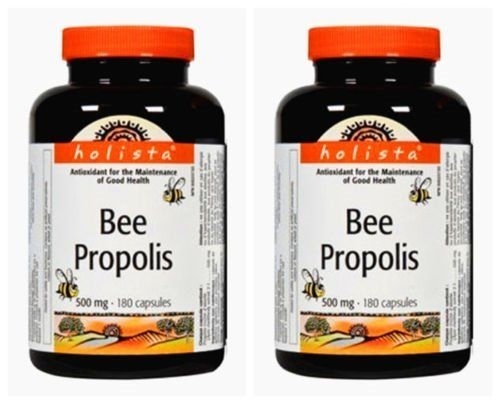 Holista Bee Propolis 500 mg 2x180 capsules = 360 capsules NEW sealed | eBay