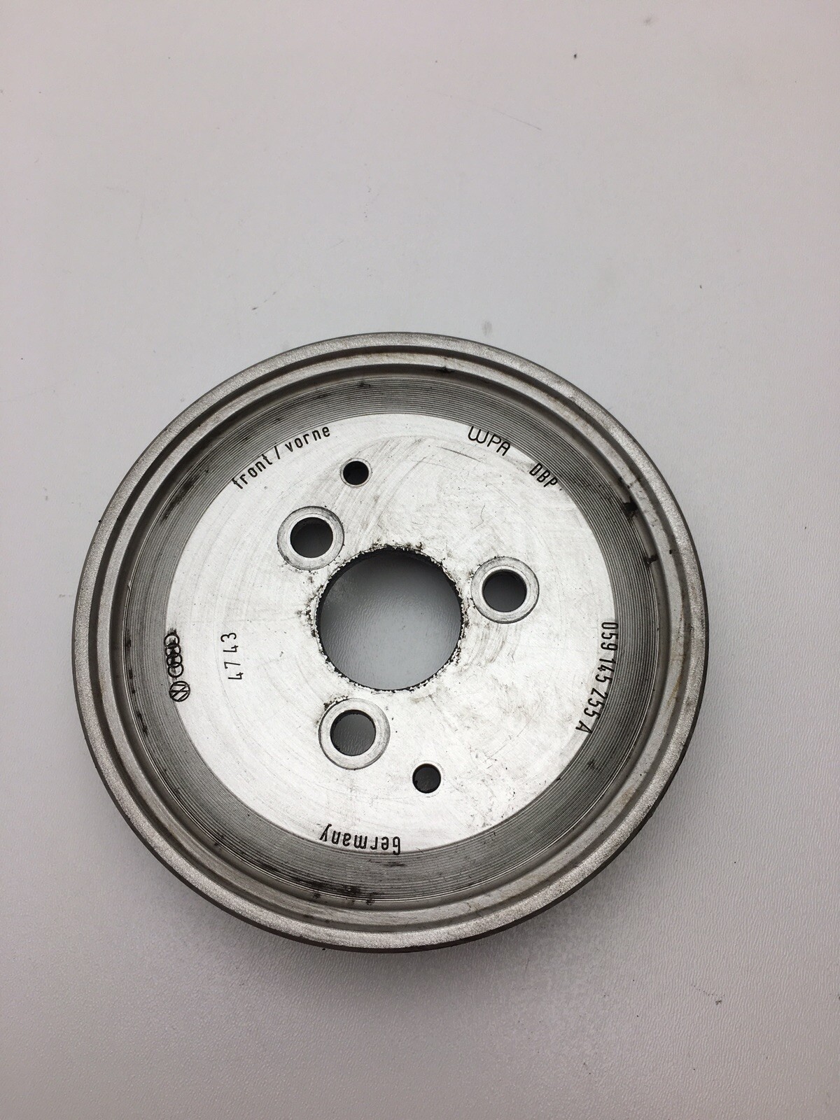 Audi A4 A6 3.0 TDI Power Steering Pump Pulley 059145255A | eBay