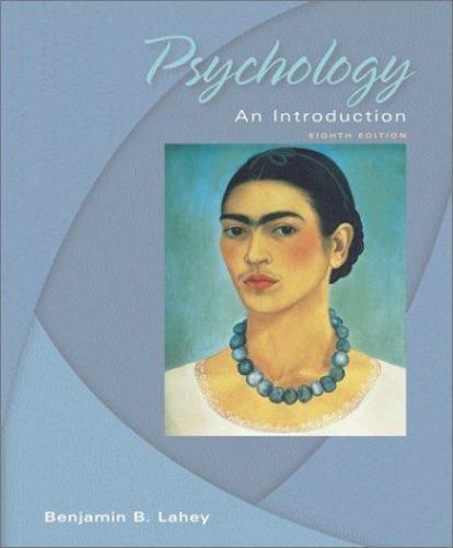 Psychology : An Introduction by Benjamin B. Lahey (2003, Trade ...
