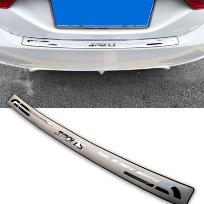 For Toyota Camry Accessories Rear Bumper Scuff Plate Protector Trim ...
