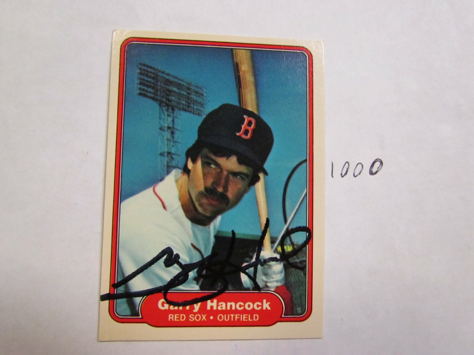 1982 Fleer Garry Hancock Autographed Signed Baseball Card | eBay