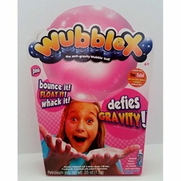 WubbleX The Anti-gravity Pink Wubble Ball Age 6 Bounce Float Whack S ...
