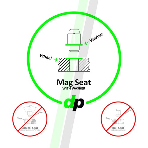 4 x Chrome 12x1.25 Lug Nuts for Nissan (2009-18) Infiniti (2007-18 ...