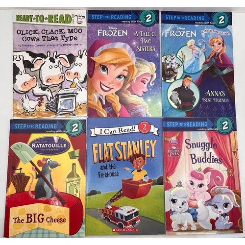 Children Level 2 Reading Books -Lot of 12- Scholastic- Random House-etc ...