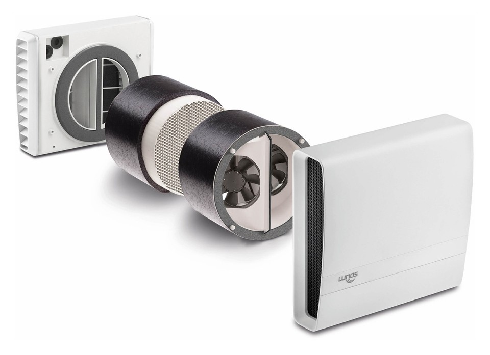 Lunos Lüftungeinschub mit WRG für Bad, Küche, WC - EGOEINSCHUB ...