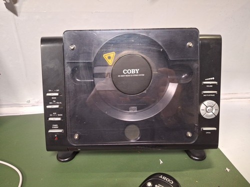 Coby CX-CD377 Mini CD Stereo System With Stand And Remote Tested ...