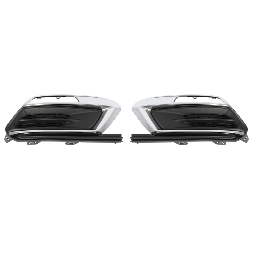 HECASA For Chevrolet Chevy Cruze 2015 2016 Fog Light Cover/Bezel Pair ...