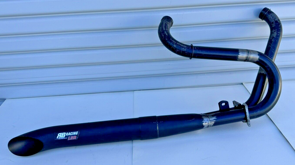 1984-1999 Harley 2:1 LSR Exhaust Pipes Slash-Cut Turn-Out | RB Racing ...