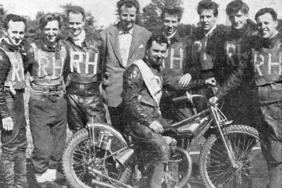 RYE HOUSE ROCKETS 1959 SPEEDWAY TEAM PHOTOGRAPH | eBay UK