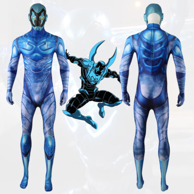 Blue Beetle Bodysuit Blue Beetle Costume Cosplay suit ver.2 | eBay