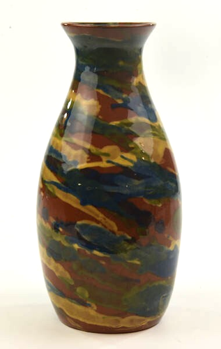 Peters and Reed Zane Pottery Company Arts & Crafts Marbelized Vase | eBay