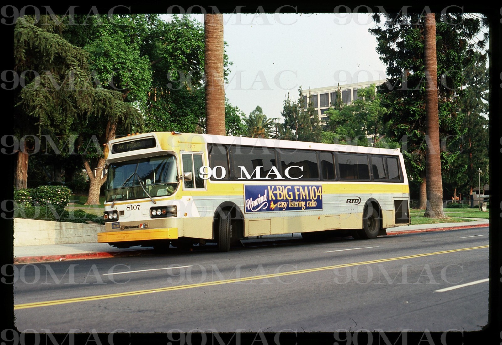 SCRTD. AM General Bus #8107. Los Angeles (CA). Original Slide 1982. | eBay