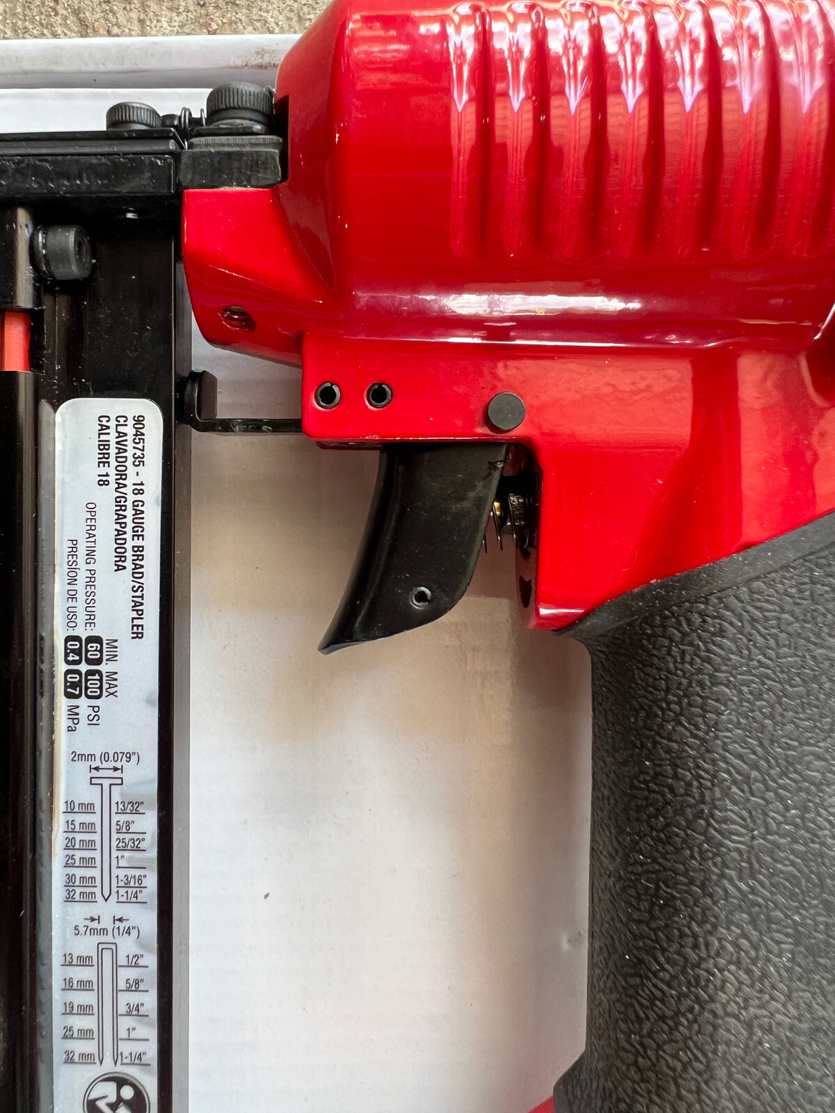 Husky 9045735 18 Gauge Brad Stapler Nailer Nail Gun for sale online | eBay