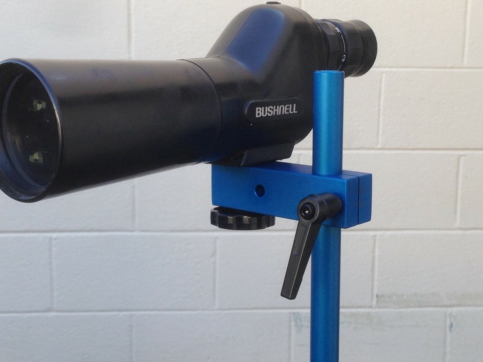 Bench Mount Spotting Scope Stand With Extension Rod made in the USA | eBay