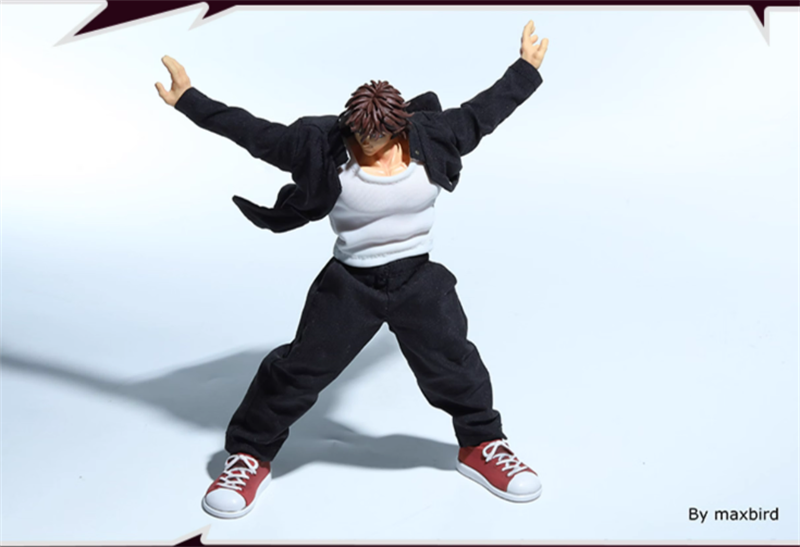 1/12 Custom School Dress Set for 7" Storm Toy Baki School Dress No ...