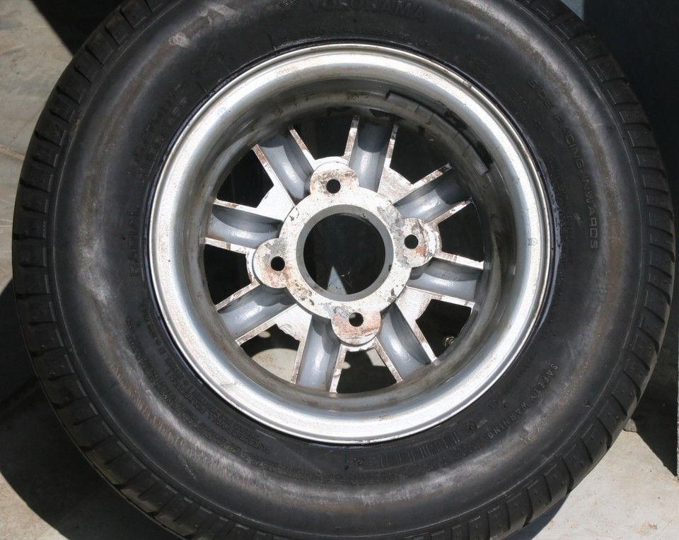 Classic Mini Light 10" Wheels x4 - Yokohama A008 Tyres - Item 269 | eBay UK