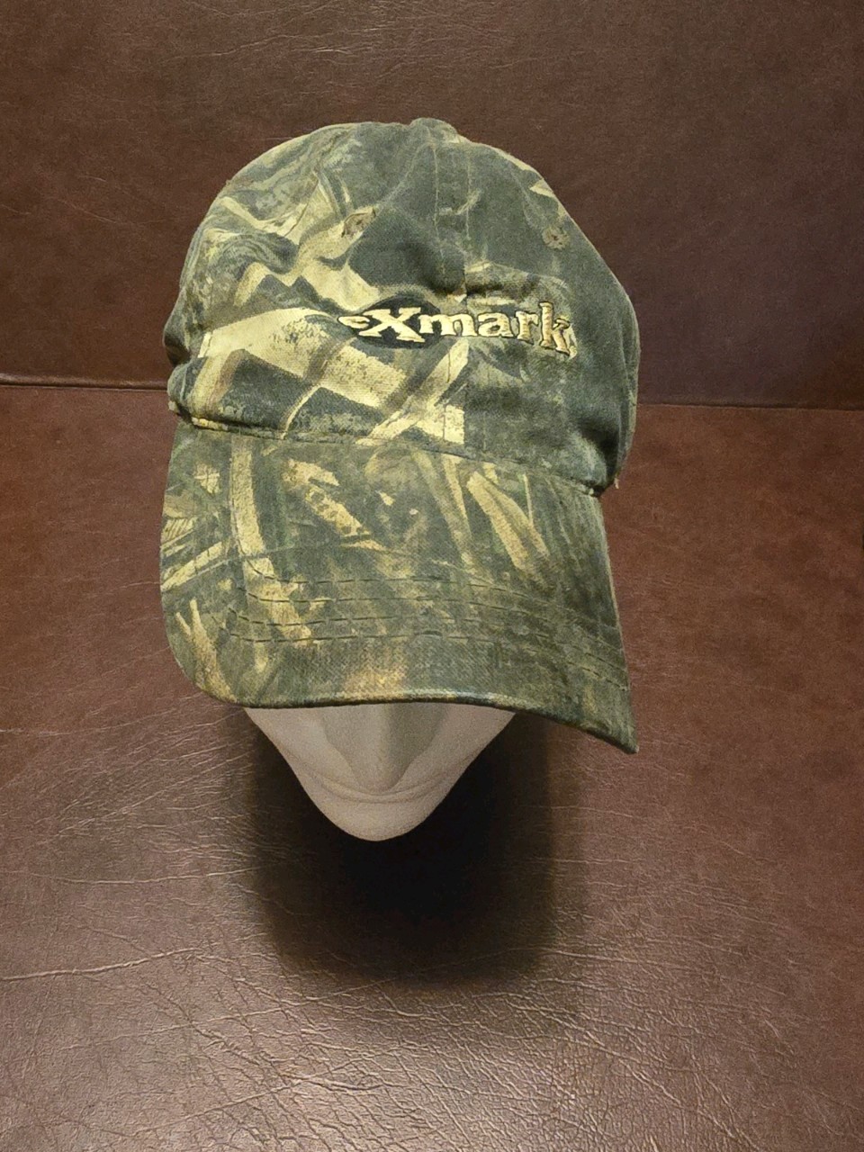 Exmark Embroidered Logo Black Mesh Back Trucker Cap with Adjustable ...