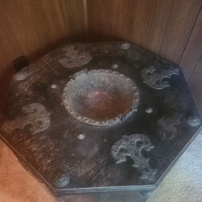 Spanish Revival Brazier Coffee Table from Artes de Mexico ...