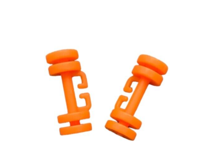 Barbie Doll Weights OnlyWorkin' Out 1996 Christie Orange Dumbbells | eBay