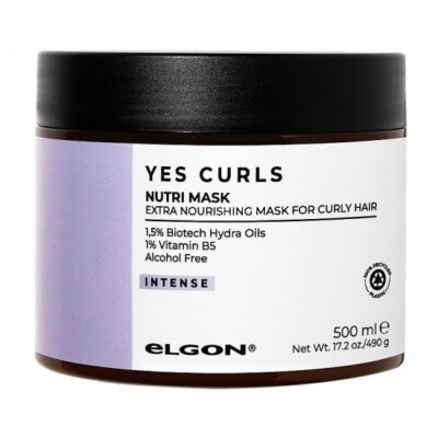 Elgon Yes Curls Vegan Nourishing Curly Hair Mask 500ml | eBay