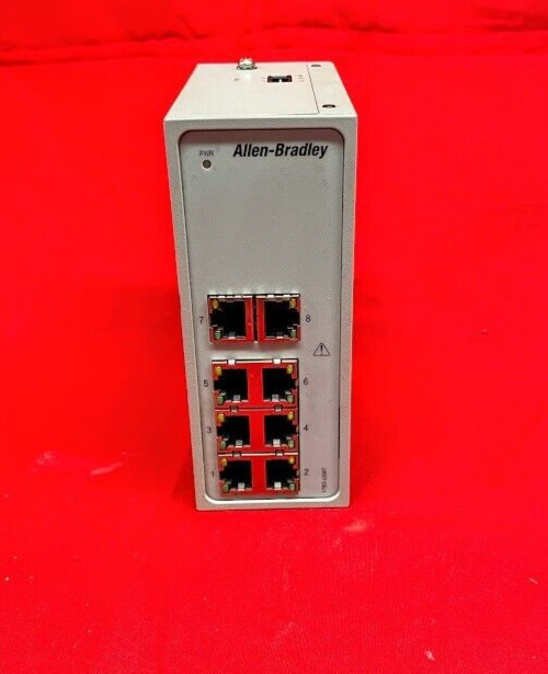 ALLEN BRADLEY 1783-US8T STRATIX 2000 UNMANAGED ETHERNET SWITCH SERIES A ...