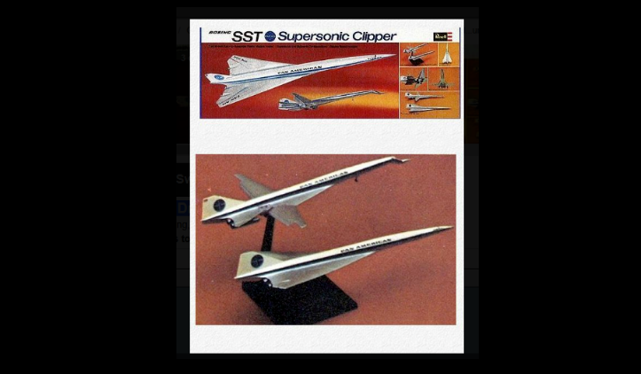 Concorde (MODELS) PAN AM brother BOEING 2707 SST unmade Dream you can ...