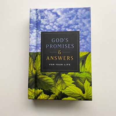 God's Promises And Answers For Your Life - Hardcover - VERY GOOD ...
