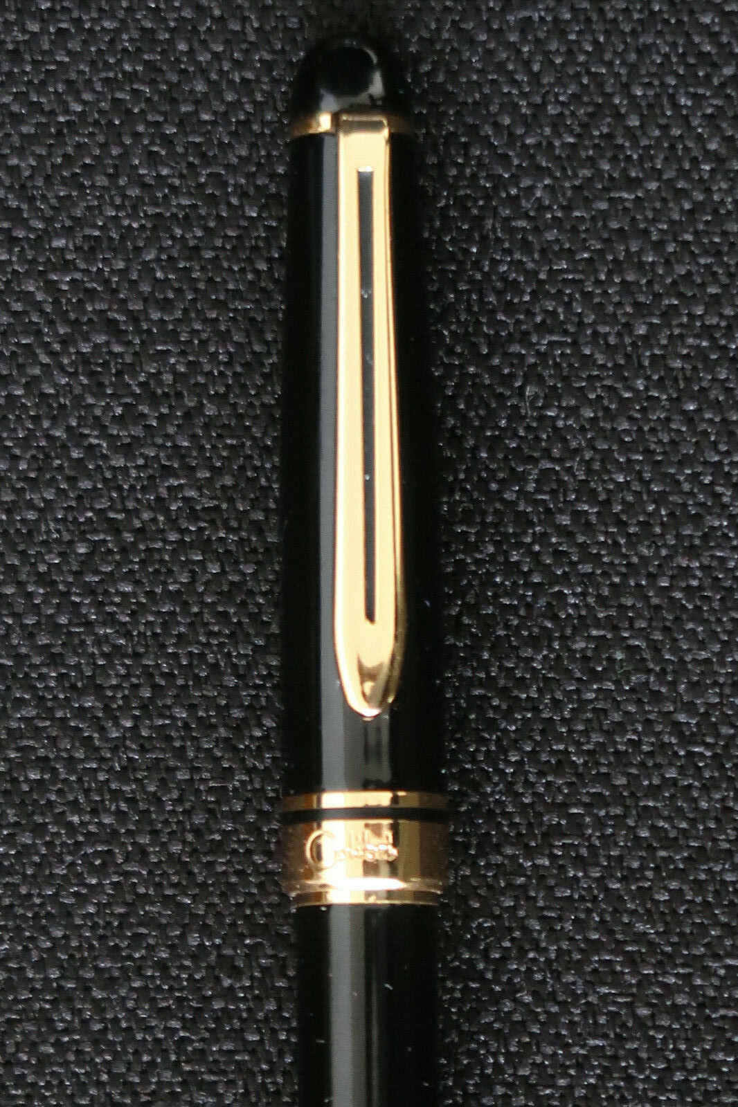 COLIBRI FOUNTAIN PEN POLISHED BLACK & GOLD A RARE STUNNING LOOKING ...