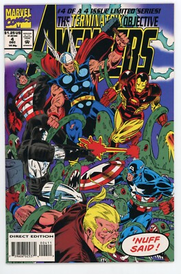 Avengers THE TERMINATRIX OBJECTIVE #4 December 1993 Marvel Comics | eBay