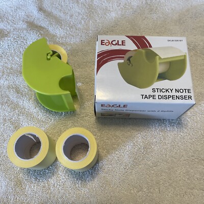 Sticky Note Dispenser Paper (with 3 Rolls) | eBay