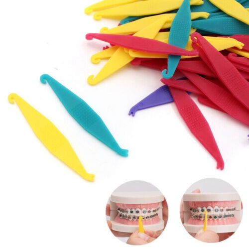 Dental Orthodontic Elastic Placer Elastic Rubber Band Placers Mixed ...