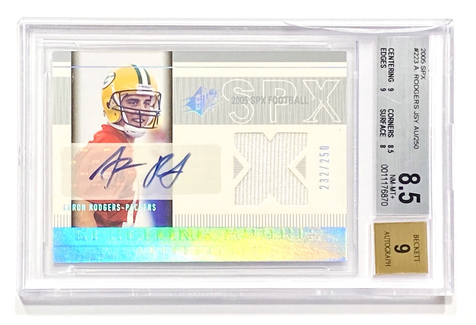 Aaron Rodgers | Autographed Football Memorabilia & NFL Merchandise