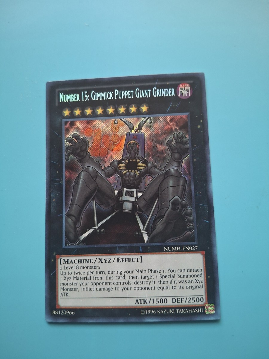 Number 15 Gimmick Puppet Giant Killer YU GI OH NUMBER 15: GIMMICK