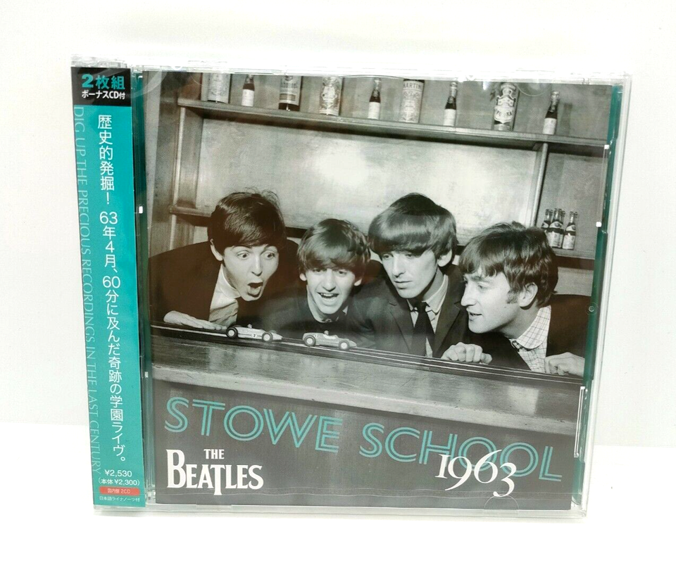 The Beatles STOWE SCHOOL 1963 CD w/ Bonus CD PSL Japan | eBay