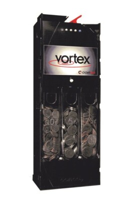 COINCO VORTEX VTX100 24V 34V MDB High Capacity 3 Hopper Coin Acceptor ...